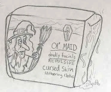 Ol' Maid | Wacky Packages Wiki | Fandom