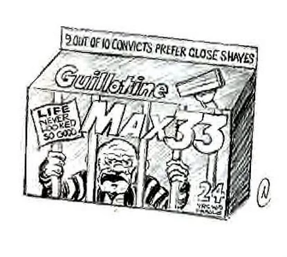 Guillotine | Wacky Packages Wiki | Fandom