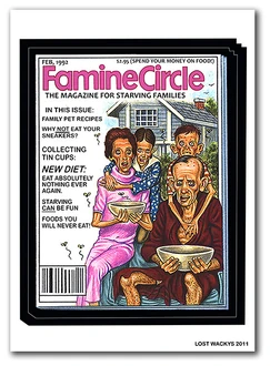 Famine Circle | Wacky Packages Wiki | Fandom