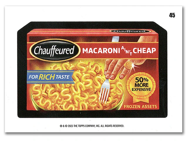 Chauffeured | Wacky Packages Wiki | Fandom