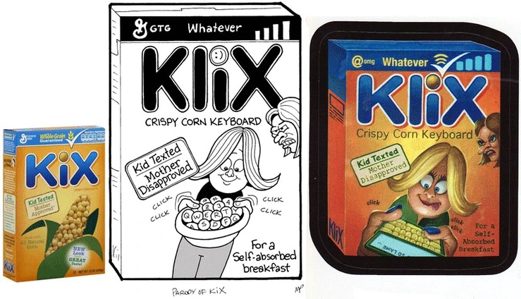 Klix (rough concept) | Wacky Packages Wiki | Fandom