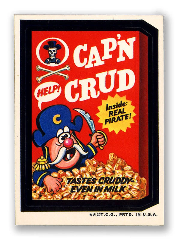 Cap'n Crud | Wacky Packages Wiki | Fandom