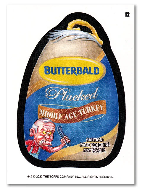 Butterbald (November 2022) | Wacky Packages Wiki | Fandom