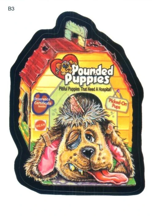 Pounded Puppies | Wacky Packages Wiki | Fandom