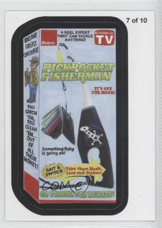 Pickpocket Fisherman | Wacky Packages Wiki | Fandom