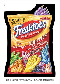 Freaktoes | Wacky Packages Wiki | Fandom