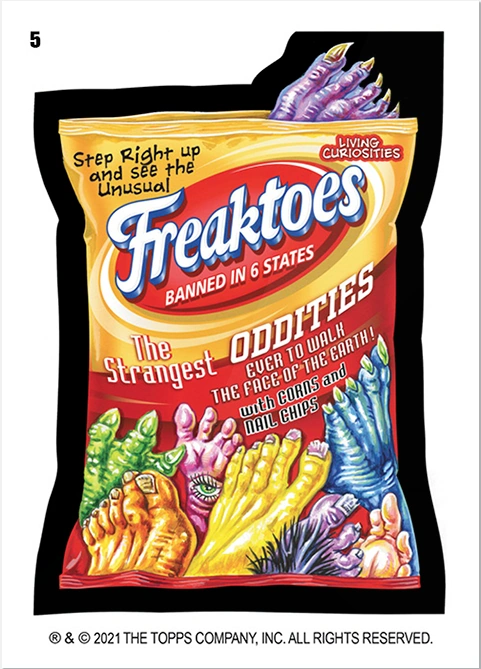 Freaktoes | Wacky Packages Wiki | Fandom