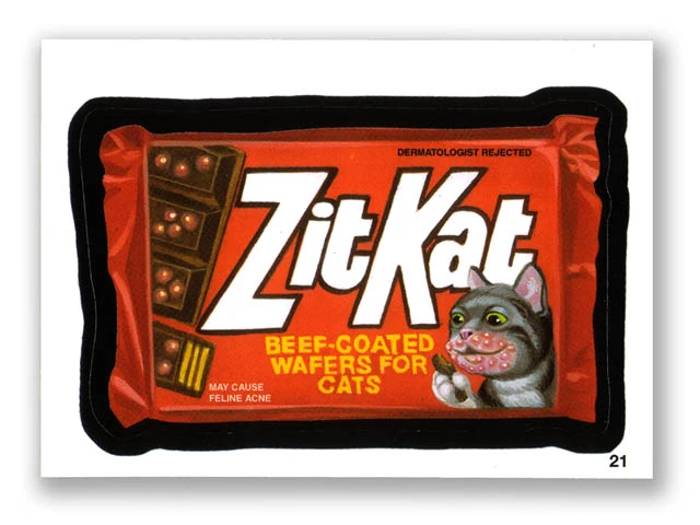 Zit Kat | Wacky Packages Wiki | Fandom