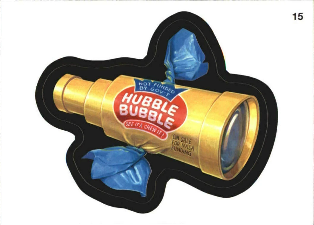 Hubble Bubble | Wacky Packages Wiki | Fandom