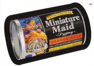 Miniature Maid | Wacky Packages Wiki | Fandom