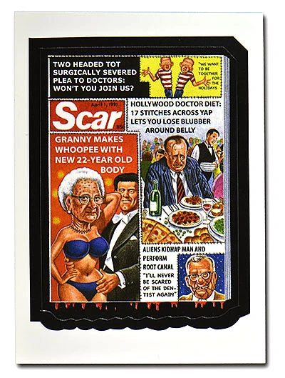 Scar Magazine | Wacky Packages Wiki | Fandom
