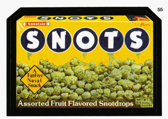 Snots | Wacky Packages Wiki | Fandom