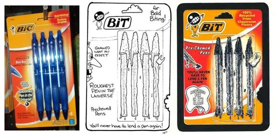 Bit (rough concept) | Wacky Packages Wiki | Fandom