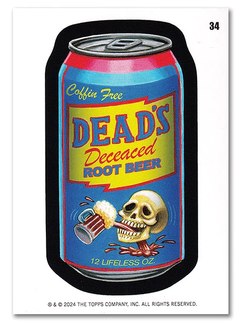 Dead's Root Beer | Wacky Packages Wiki | Fandom