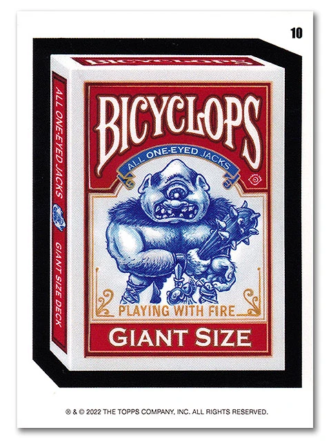 Bicyclops | Wacky Packages Wiki | Fandom