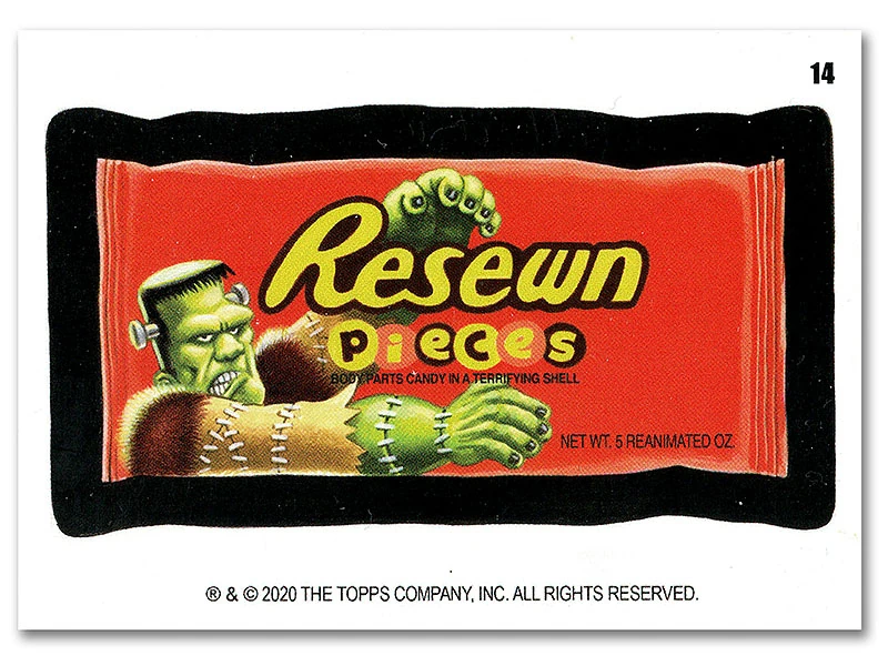 Resewn Pieces | Wacky Packages Wiki | Fandom