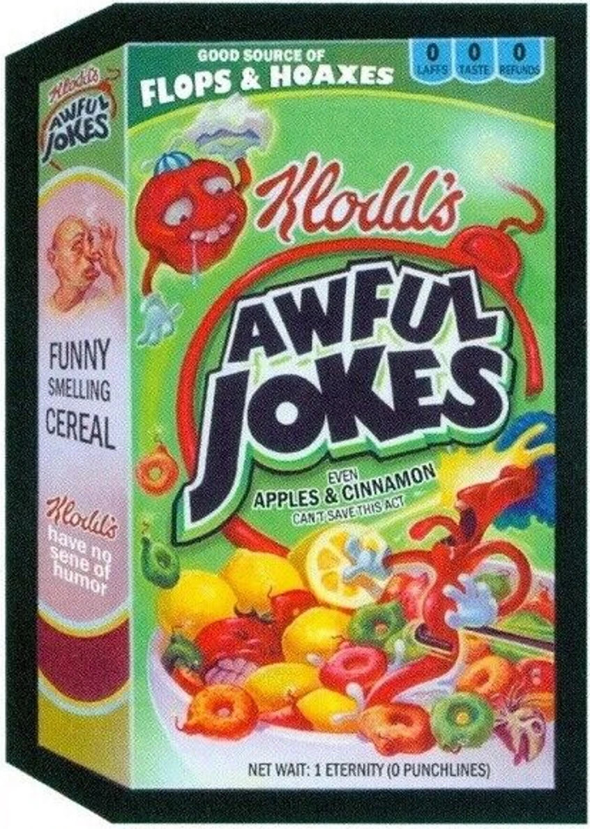 Awful Jokes | Wacky Packages Wiki | Fandom