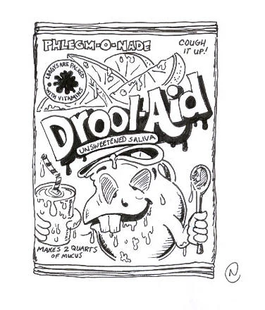 Drool-Aid (rough art) | Wacky Packages Wiki | Fandom