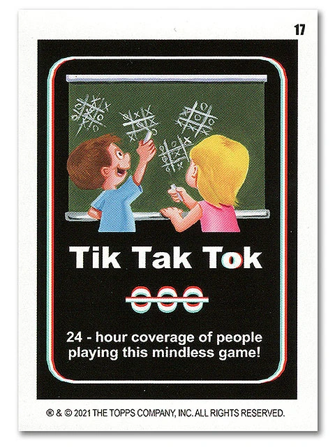 Tik Tak Tok | Wacky Packages Wiki | Fandom