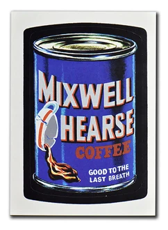 Mixwell Hearse | Wacky Packages Wiki | Fandom