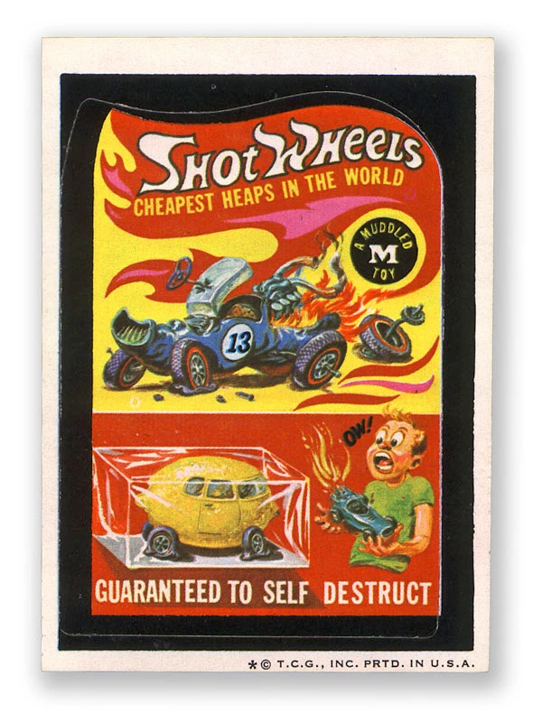 Shot Wheels | Wacky Packages Wiki | Fandom