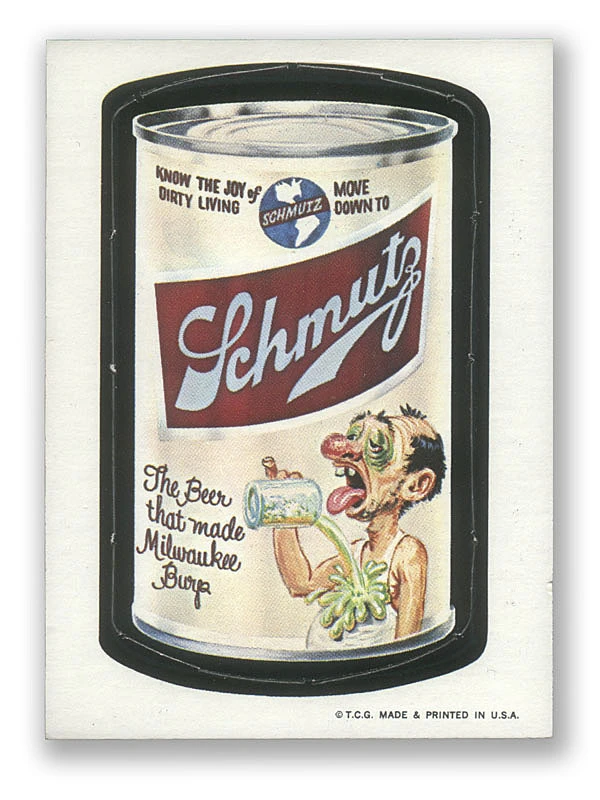 Schmutz Beer | Wacky Packages Wiki | Fandom