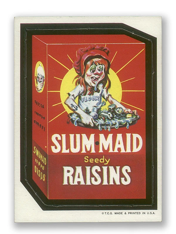 Slum-Maid | Wacky Packages Wiki | Fandom