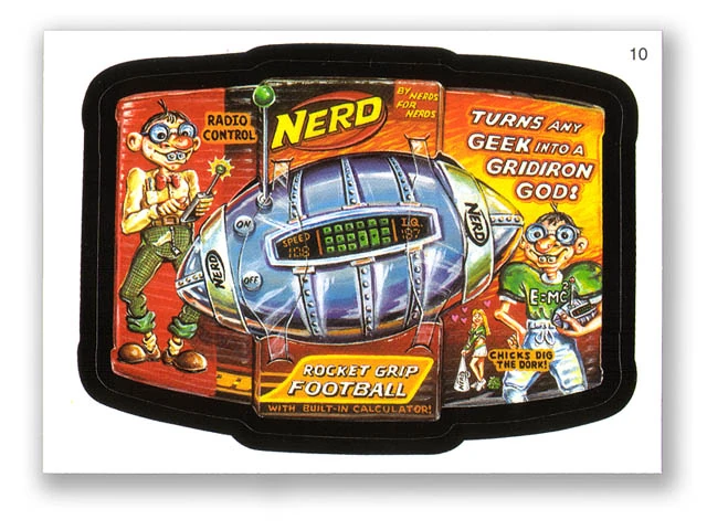 Nerd | Wacky Packages Wiki | Fandom