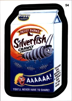 Silverfish | Wacky Packages Wiki | Fandom