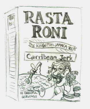 Rasta Roni (rough art) | Wacky Packages Wiki | Fandom