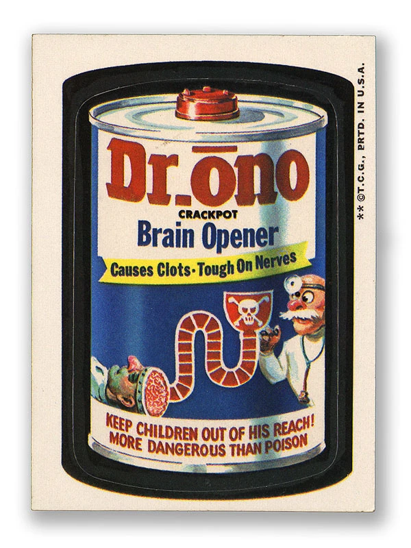Dr. Ono | Wacky Packages Wiki | Fandom
