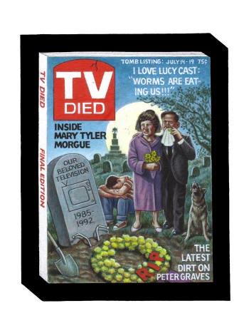 TV Died | Wacky Packages Wiki | Fandom
