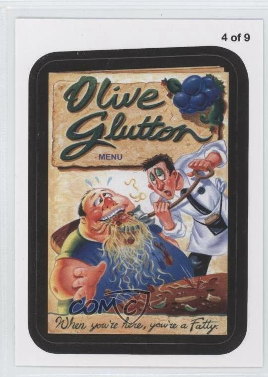 Olive Glutton | Wacky Packages Wiki | Fandom