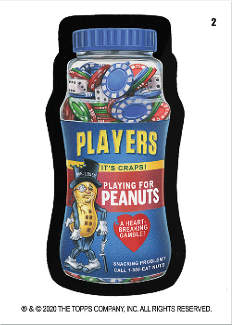 Players Peanuts | Wacky Packages Wiki | Fandom