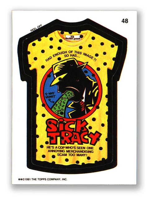 Sick Tracy | Wacky Packages Wiki | Fandom