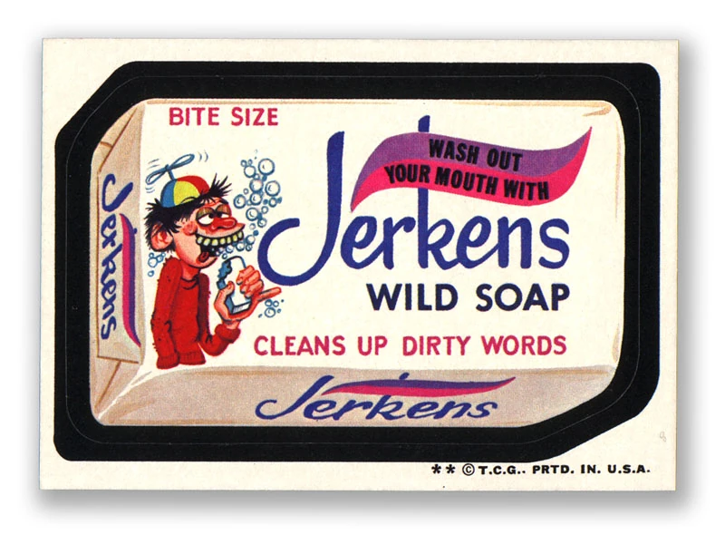 Jerkens Soap | Wacky Packages Wiki | Fandom