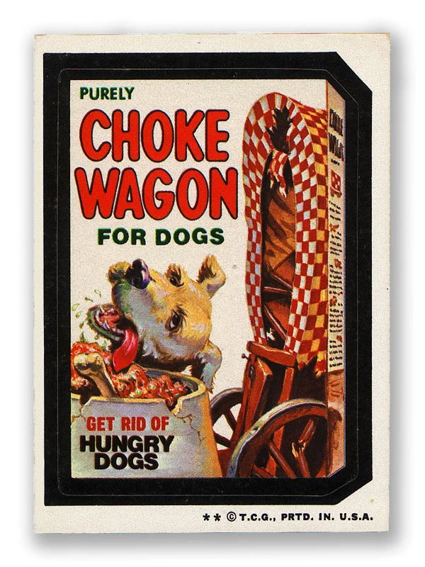 Choke Wagon | Wacky Packages Wiki | Fandom