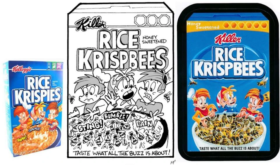 Rice KrispBees (rough concept) | Wacky Packages Wiki | Fandom
