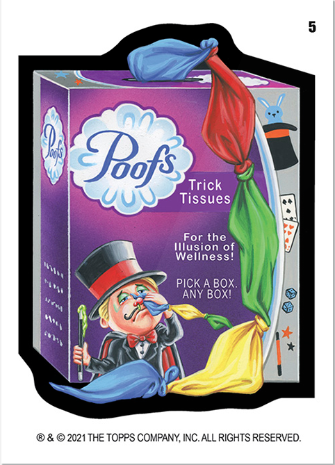 Poofs Tissues Wacky Packages Wiki Fandom
