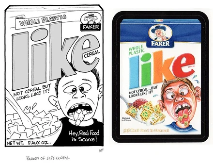 Like Cereal (rough concept) | Wacky Packages Wiki | Fandom