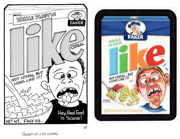 Like Cereal (rough concept) | Wacky Packages Wiki | Fandom