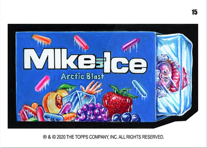 Mike in Ice | Wacky Packages Wiki | Fandom