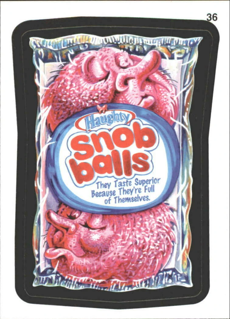 Snob Balls | Wacky Packages Wiki | Fandom