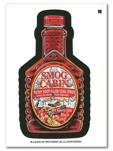 Smog Cabin | Wacky Packages Wiki | Fandom