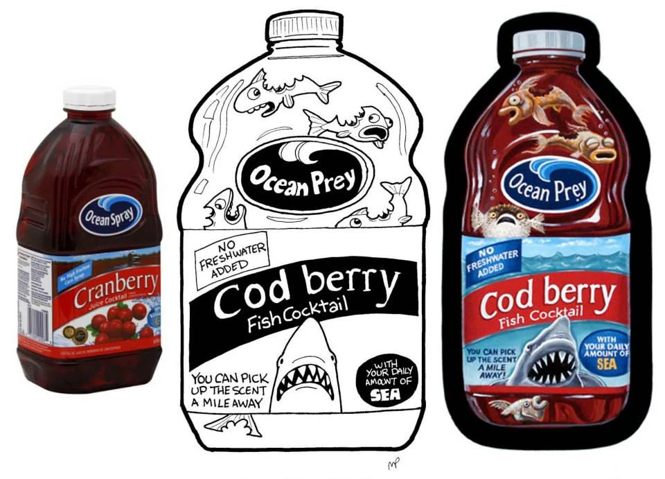 Ocean Prey (rough concept) | Wacky Packages Wiki | Fandom