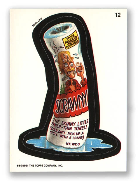 Scrawny | Wacky Packages Wiki | Fandom