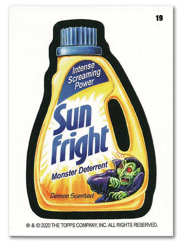 Sun Fright | Wacky Packages Wiki | Fandom