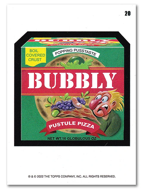 Bubbly Pizza | Wacky Packages Wiki | Fandom