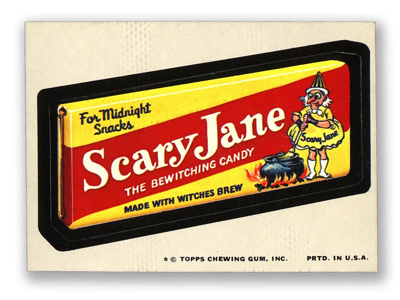 Scary Jane Candy | Wacky Packages Wiki | Fandom