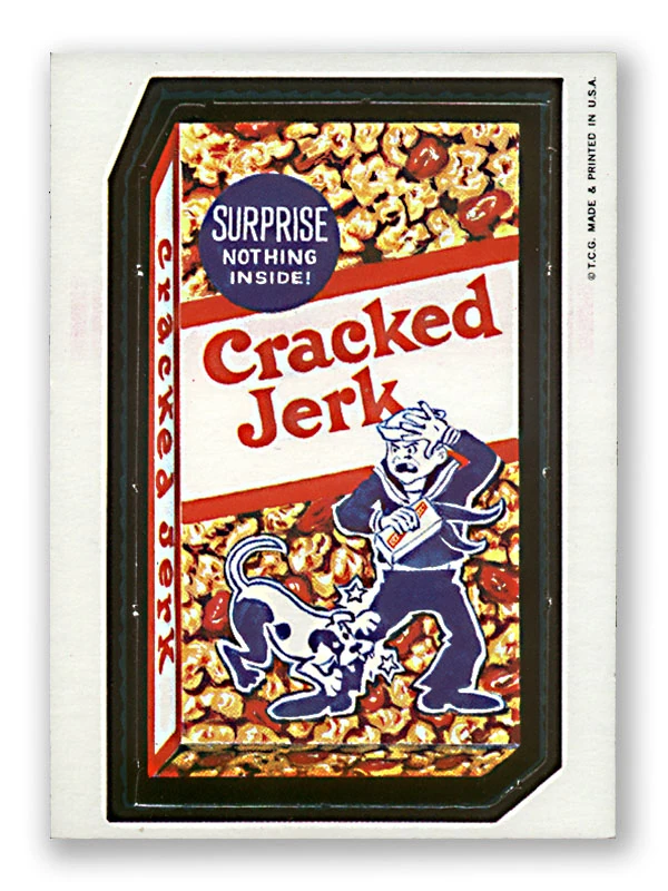 Cracked Jerk | Wacky Packages Wiki | Fandom